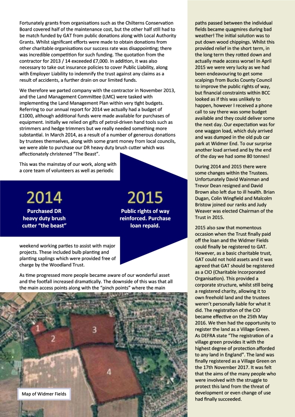 GAT (Grange Area Trust) – Widmer End Residents' Association